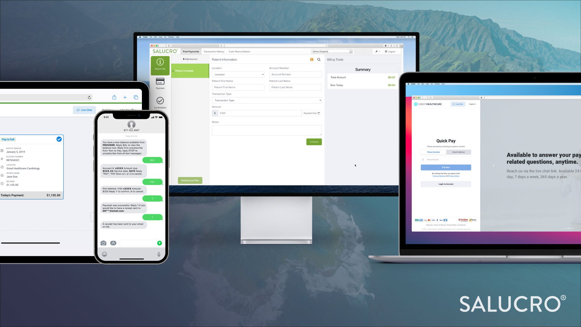 Salucro @ ViVE 2022 | Better Technology. Happier Patients.